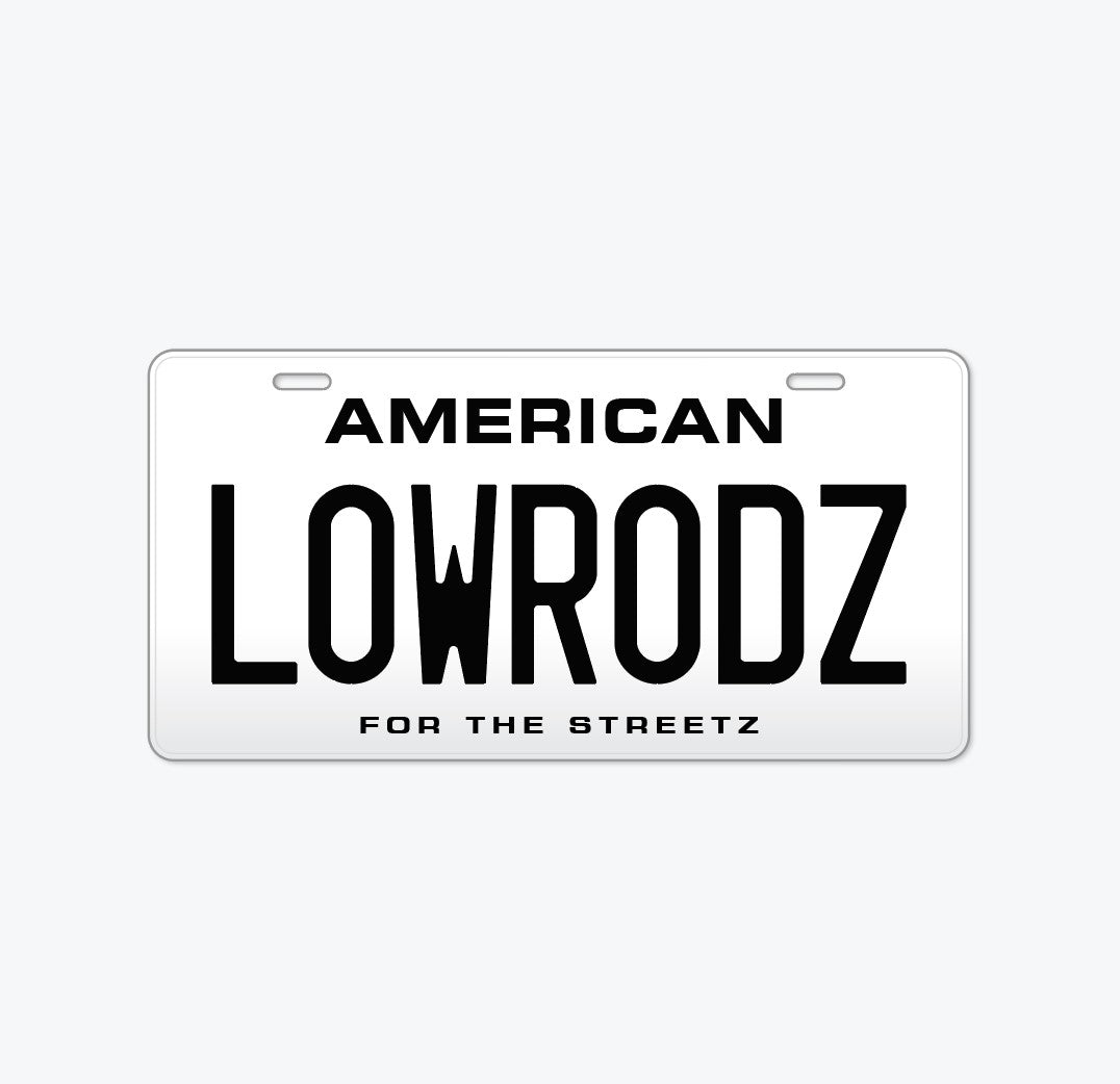 License Plates – American Lowrodz